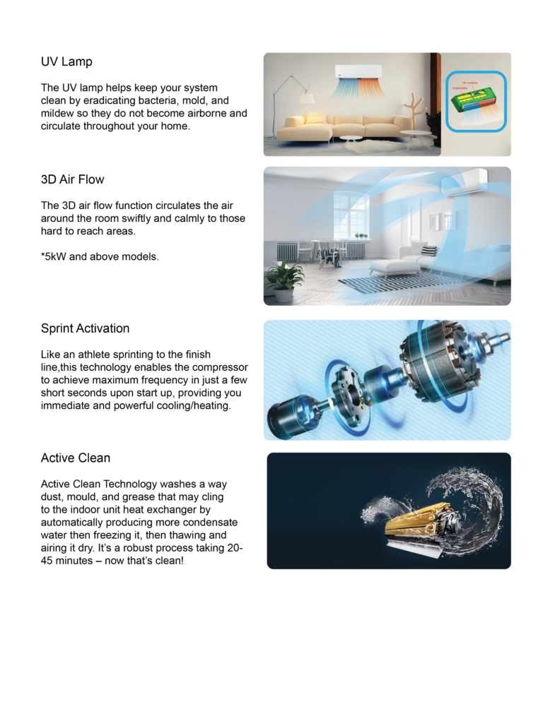 Split System Air Conditioner - Allure Inverter Hi Wall | Carrier Air